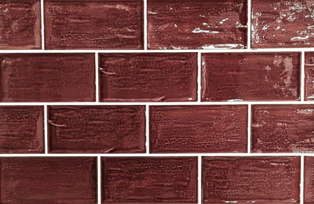 Piemonte Maroon 7.5x15 - Tech Tiles